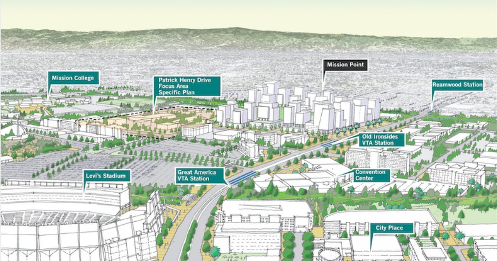 Planned Santa Clara 50-Story Hi-Rise Development Getting Downsized ...