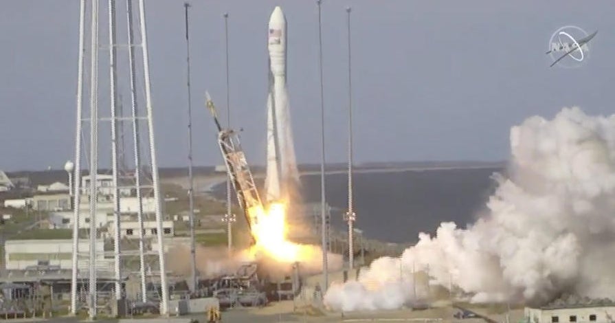 Antares rocket launch today: Cygnus cargo ship launches from Wallops ...
