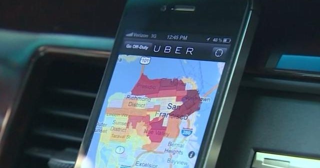 Uber to roll out new safety push notification feature - CBS News