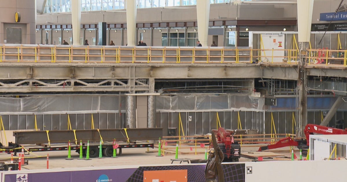 DIA Terminal Project Completion Pushed Back To 2023 - CBS Colorado