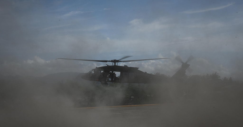 West Virginia National Guard Unveils New Helicopters - CBS Pittsburgh