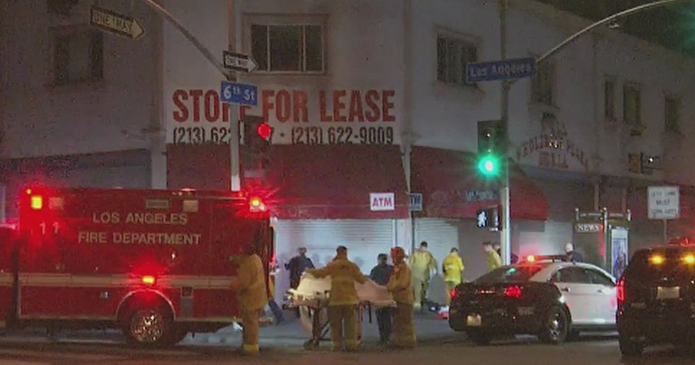 Man Found Fatally Shot In Apparent Downtown LA Robbery - CBS Los Angeles