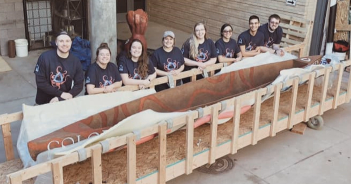 Engineering Students Create Concrete Canoe For National Competition ...