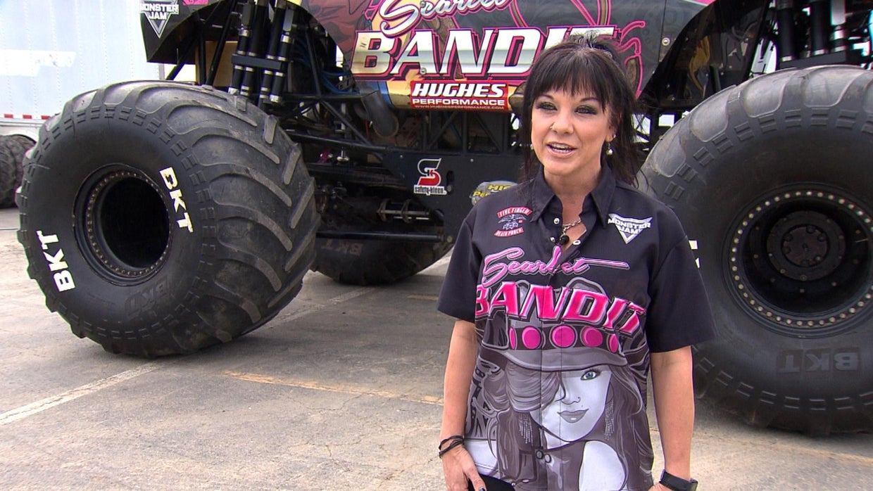 For Dawn 'Scarlet Bandit' Creten, Monster Trucking Is A Family Affair ...
