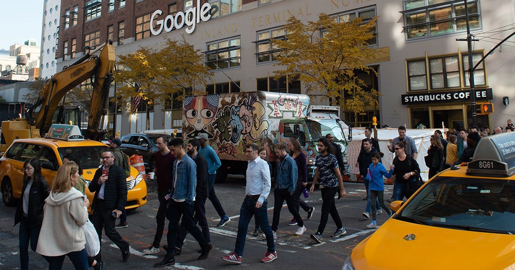 Google Employees Stage Another Protest, Months After Massive Walkouts ...