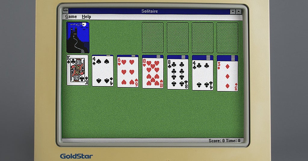 Microsoft Solitaire Has Been Clicked And Dragged Into The World Video ...
