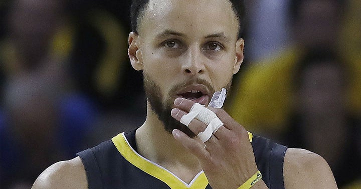 Curry's Injured Finger On The Mend; Expected To Start Game 3 - CBS San ...