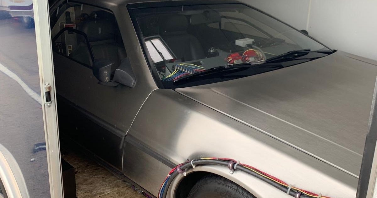 Car Transporting DeLorean Involved In Crash On I-95 Tydings Bridge, No ...