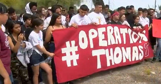 Tucson, Arizona, students walk out, march to sheriff's office to back ...