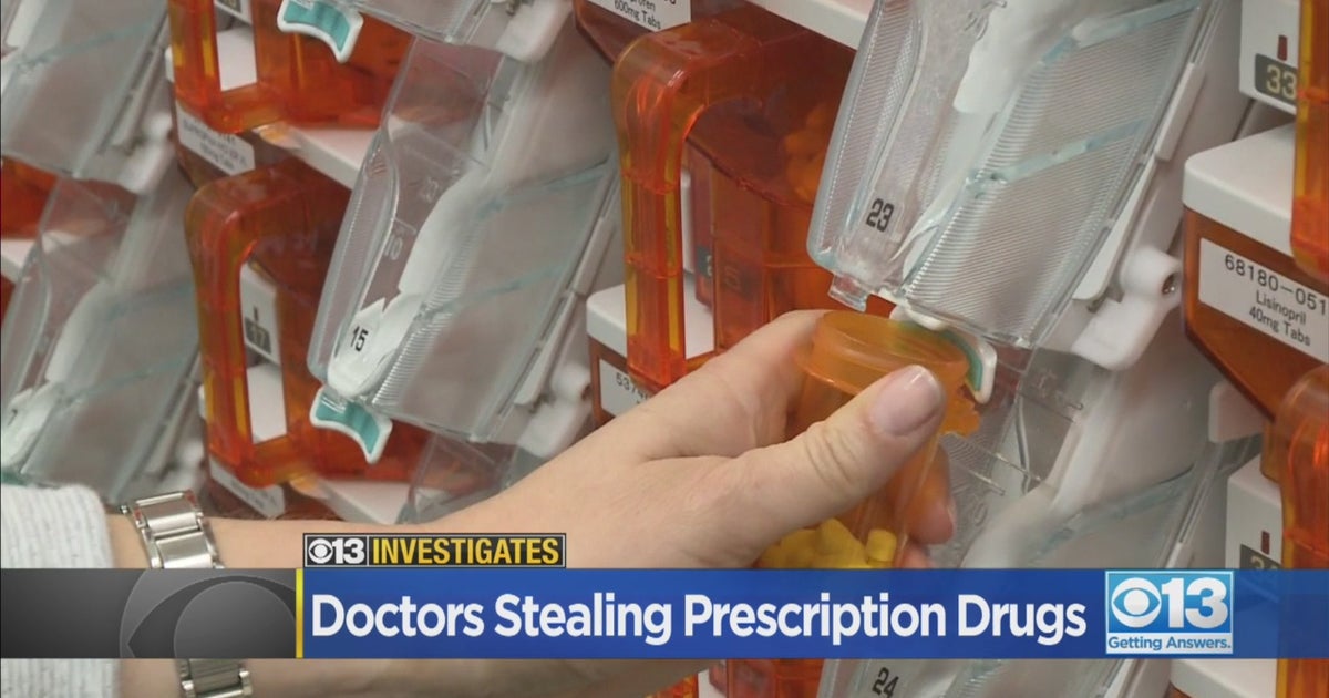 Report: More Doctors Are Stealing Prescription Drugs - CBS Sacramento