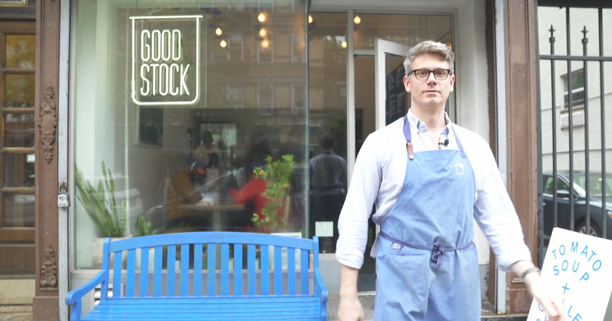 Good Stock founder Ben LeBlanc wants you to love soup again - CBS News