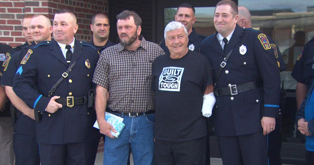 2 Rockland Police Officers Honored For Saving Man's Life - CBS Boston