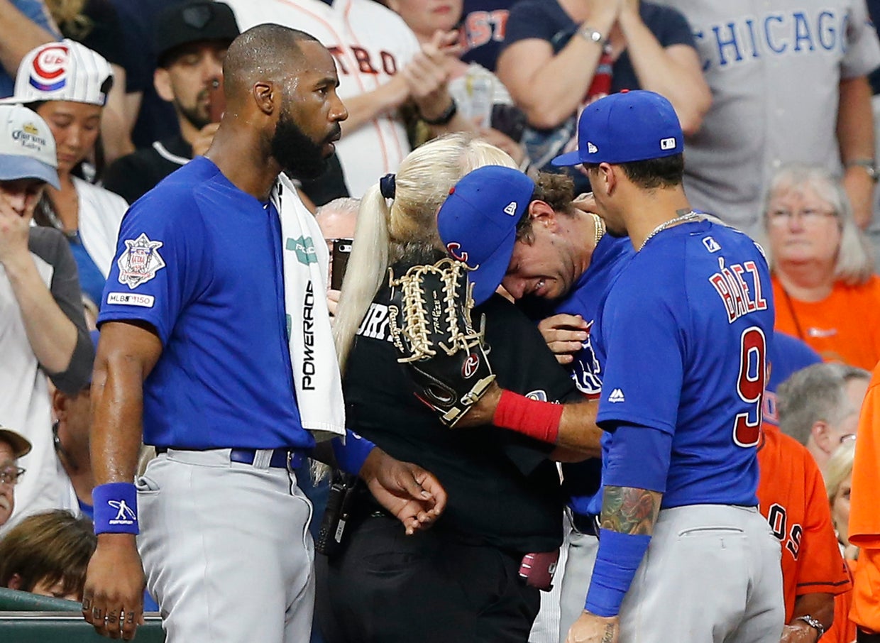 Foul Ball Hit By Cubs' Albert Almora Jr. Strikes Young Child, Almora Jr ...