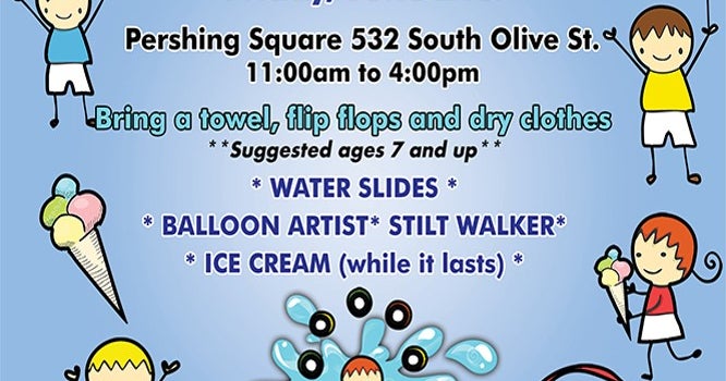 2019 Summer Splash at Pershing Square - CBS Los Angeles