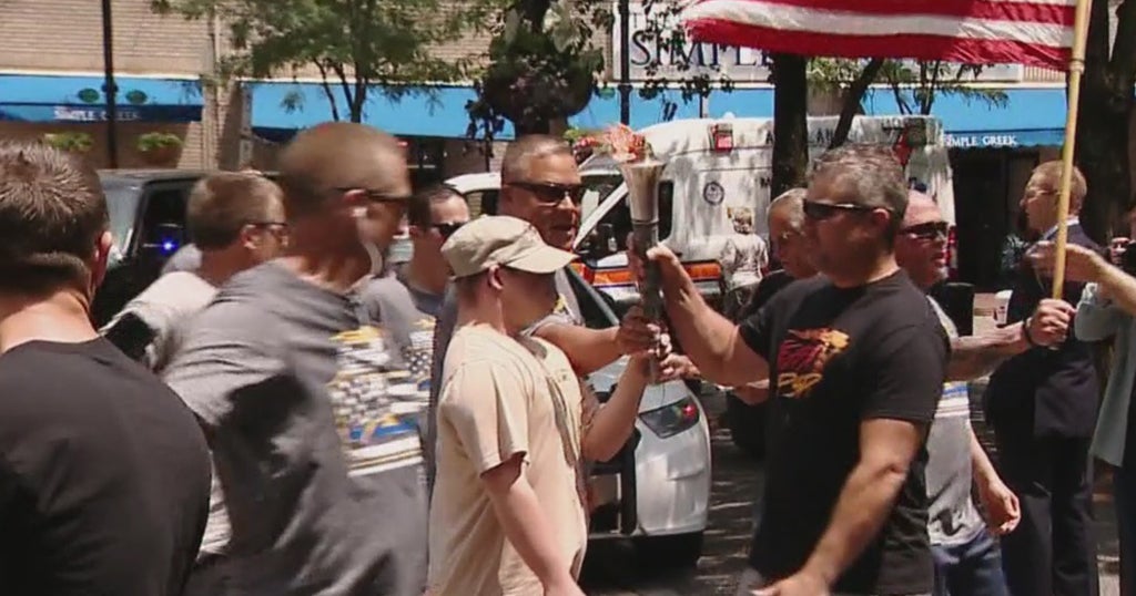 Local Law Enforcement Participate In Torch Run For Special Olympics ...
