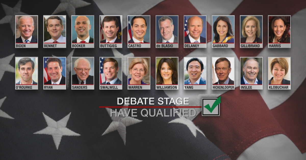 Democratic debate: DNC announces candidates participating in first ...