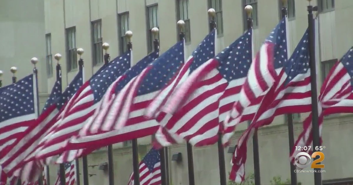 Flag Day: Stars & Stripes On Display - CBS New York