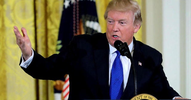 Trump walks back statements on "oppo research" - CBS News