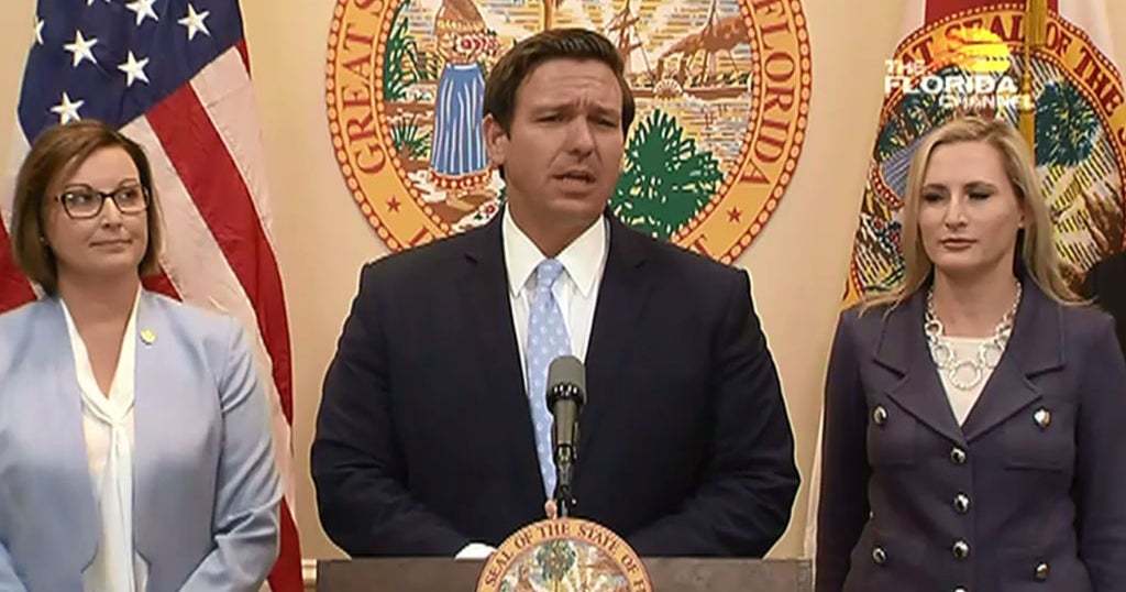 Florida Governor Ron DeSantis Rolls Out Environmental Proposals - CBS Miami