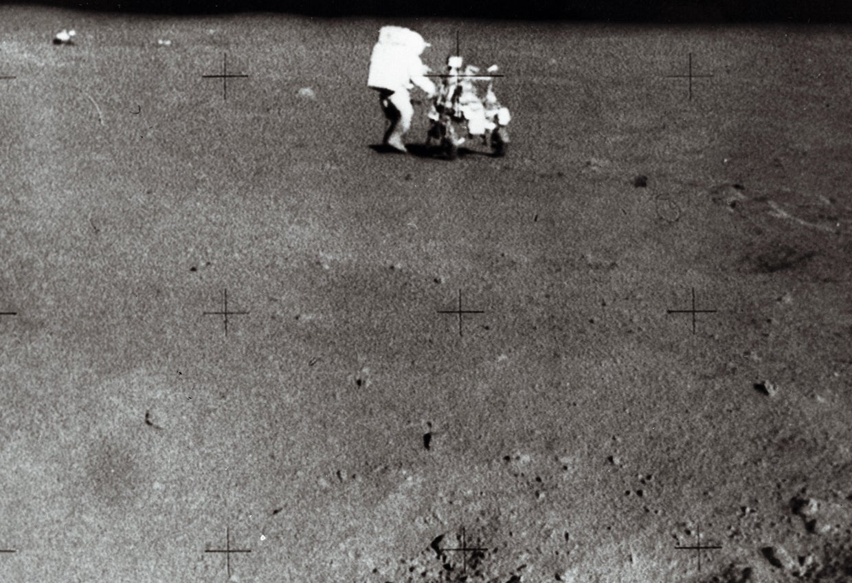 50 photos taken on the moon