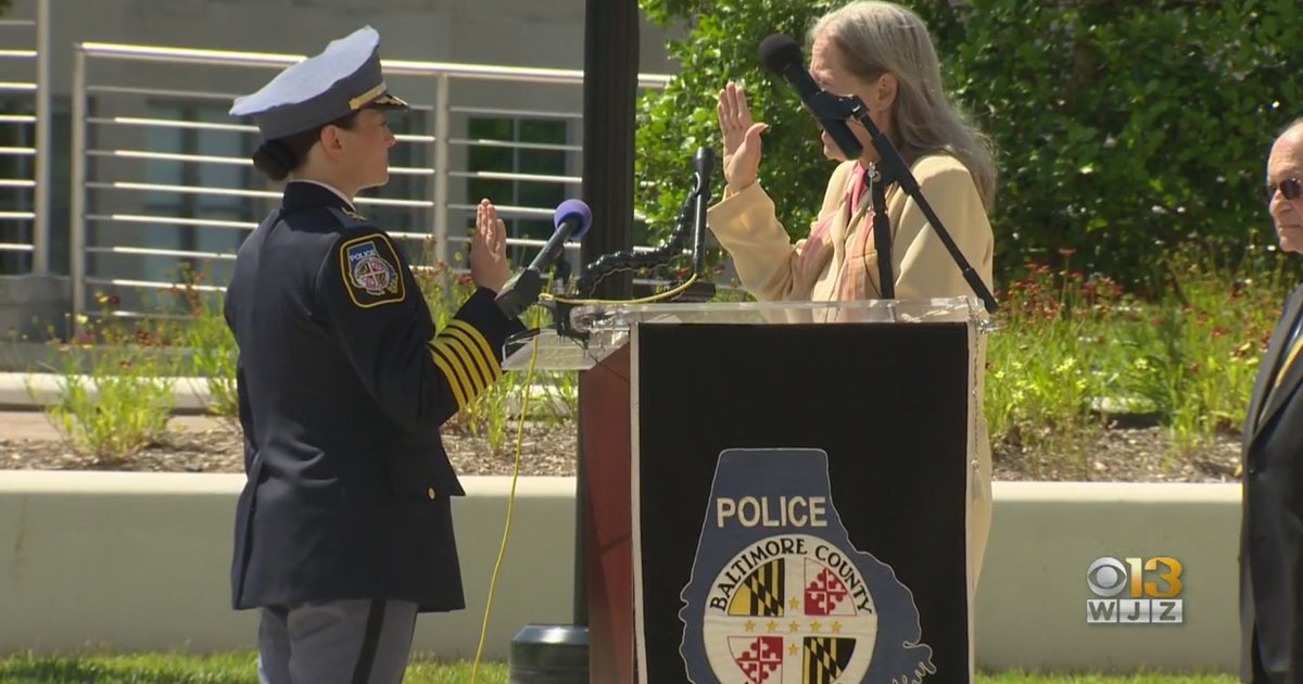 First Female Baltimore County Police Chief, Melissa Hyatt, Sworn In ...