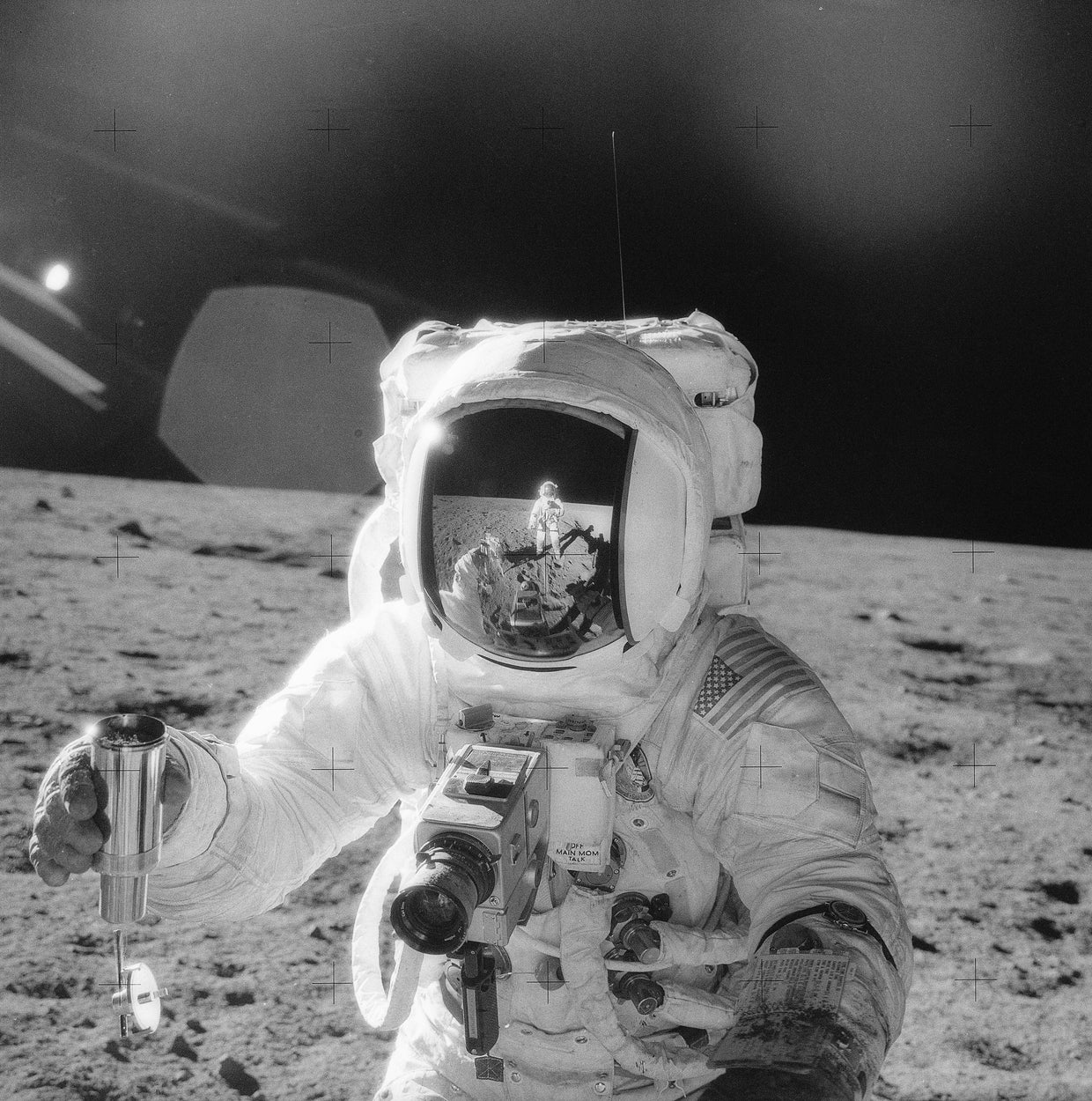 50 photos taken on the moon