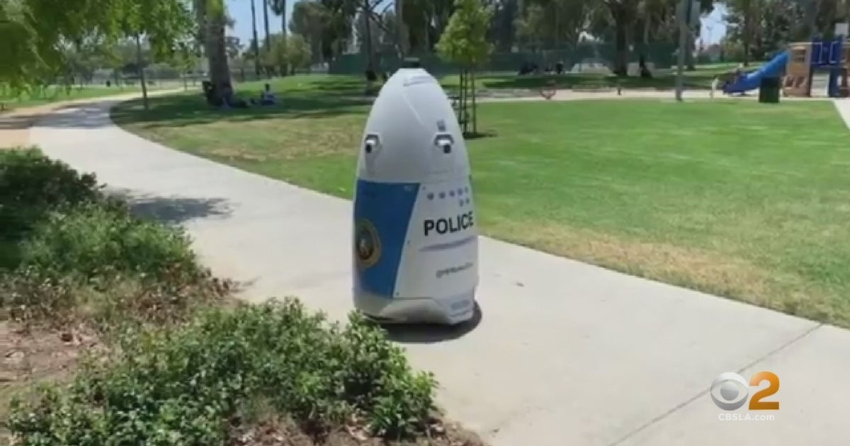 RoboCop Reporting For Duty In Huntington Park - CBS Los Angeles