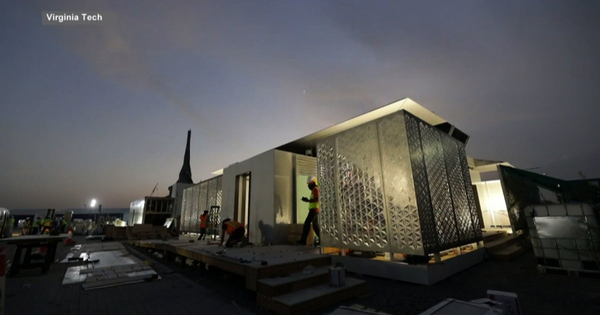 Virginia Tech Team Wins Dubai Solar Decathlon With FutureHAUS - CBS ...