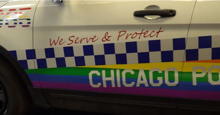 Chicago Police Department Designs Patrol Car For Pride Parade - CBS Chicago