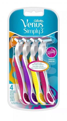 Nearly 90 Thousand Packages Of Venus Disposable Razors Recalled Due To ...