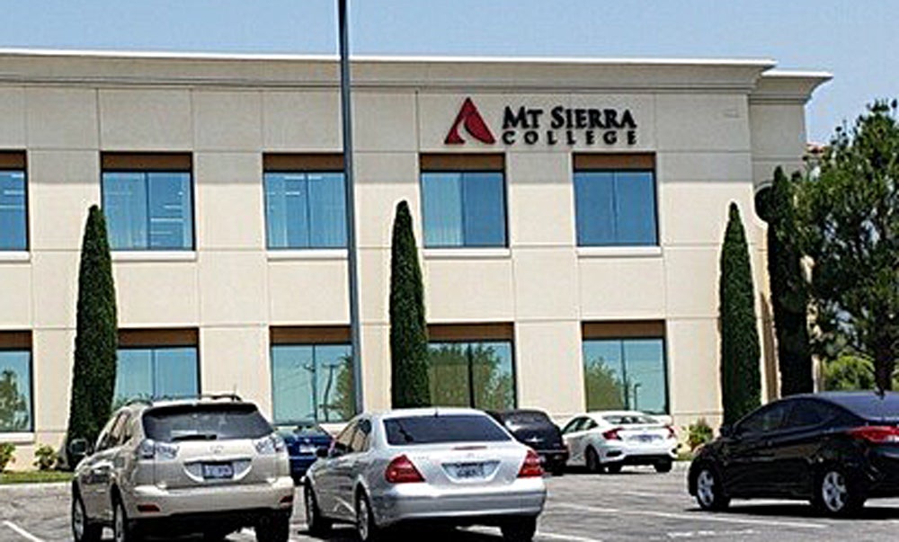 Mt. Sierra College In Monrovia Suddenly Shuts Down, Days Before ...