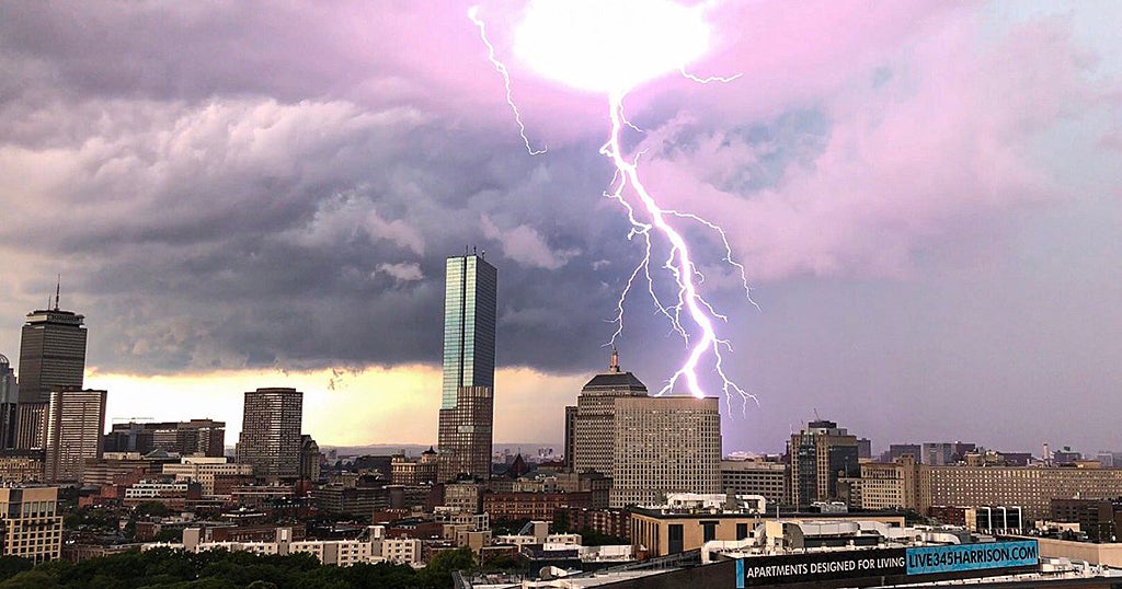 Strong Storms Pop Up, Cause Damage Across Massachusetts - CBS Boston
