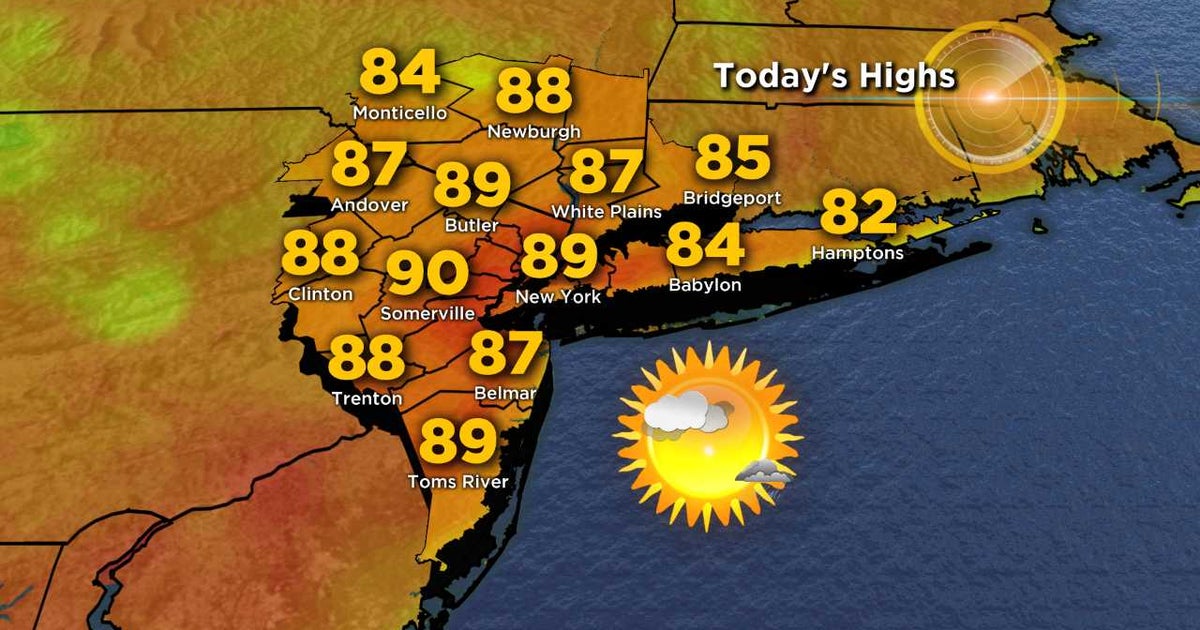 New York Weather: 7/3 CBS2 Wednesday Morning Headlines - CBS New York