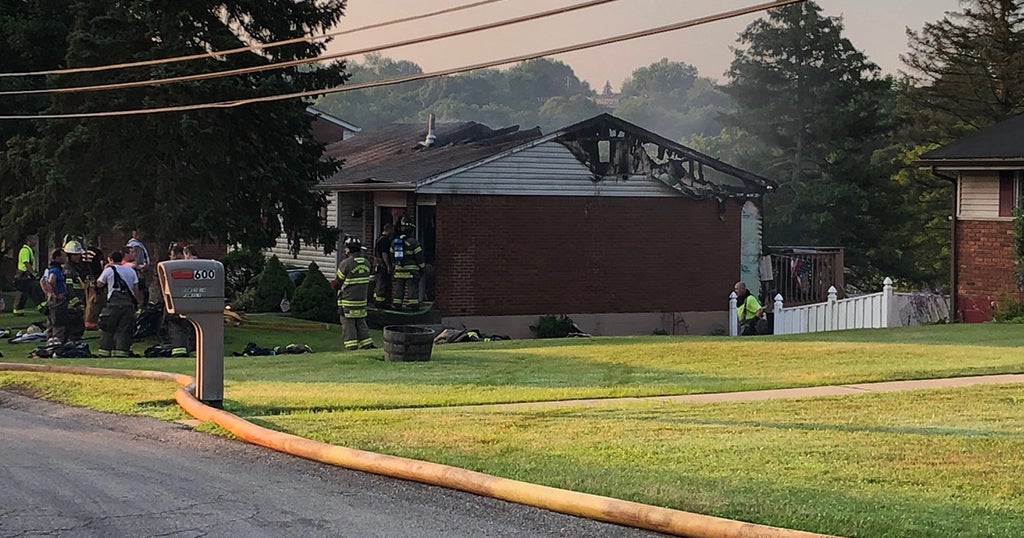 Shaler Twp. Home Heavily Damaged By Fire, Family's Dog Missing - CBS ...