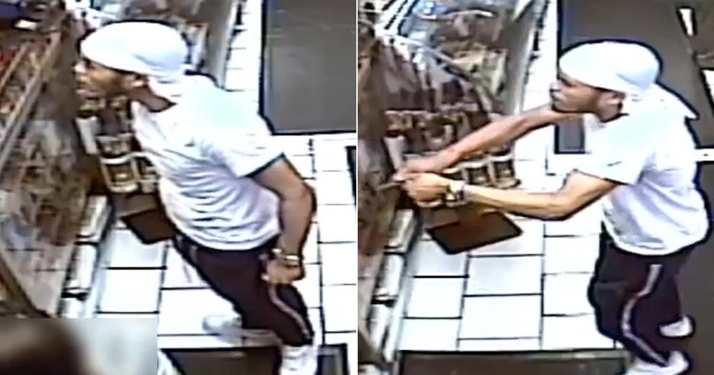 Caught On Camera: Man Pulls Gun On Bodega Worker In Harlem - CBS New York