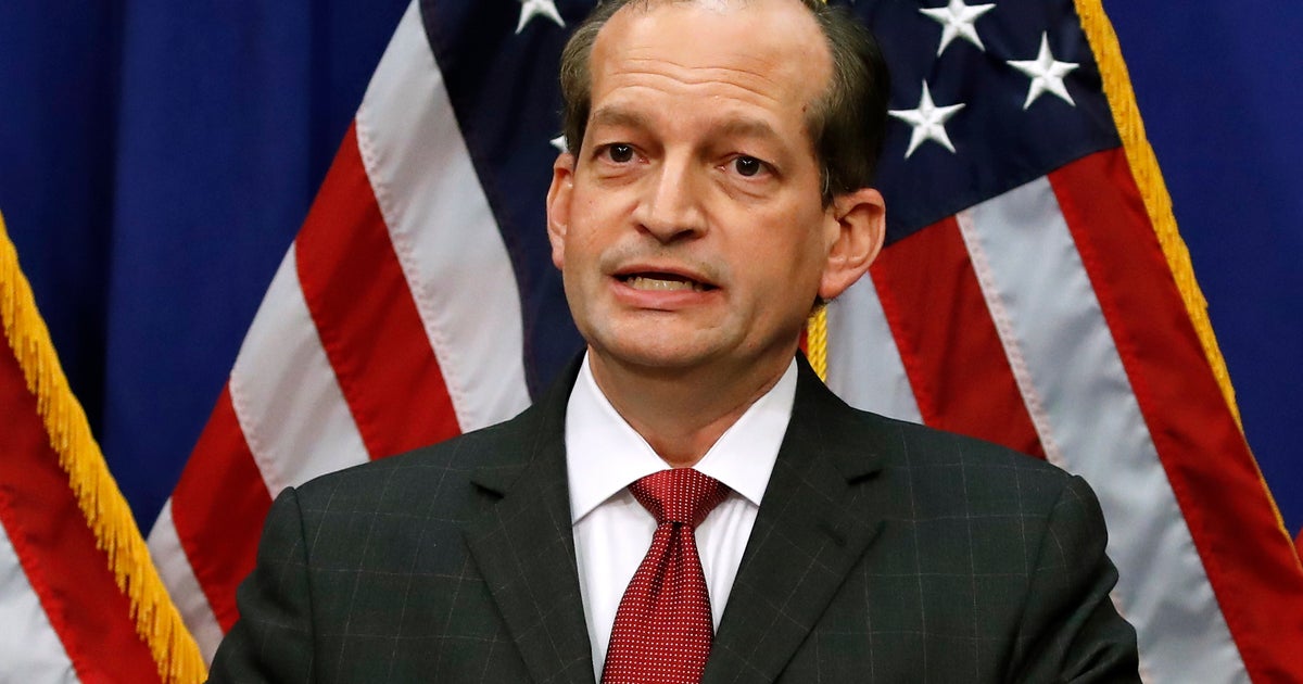 Labor Secretary Acosta Resigns Amid Epstein Controversy - CBS San Francisco