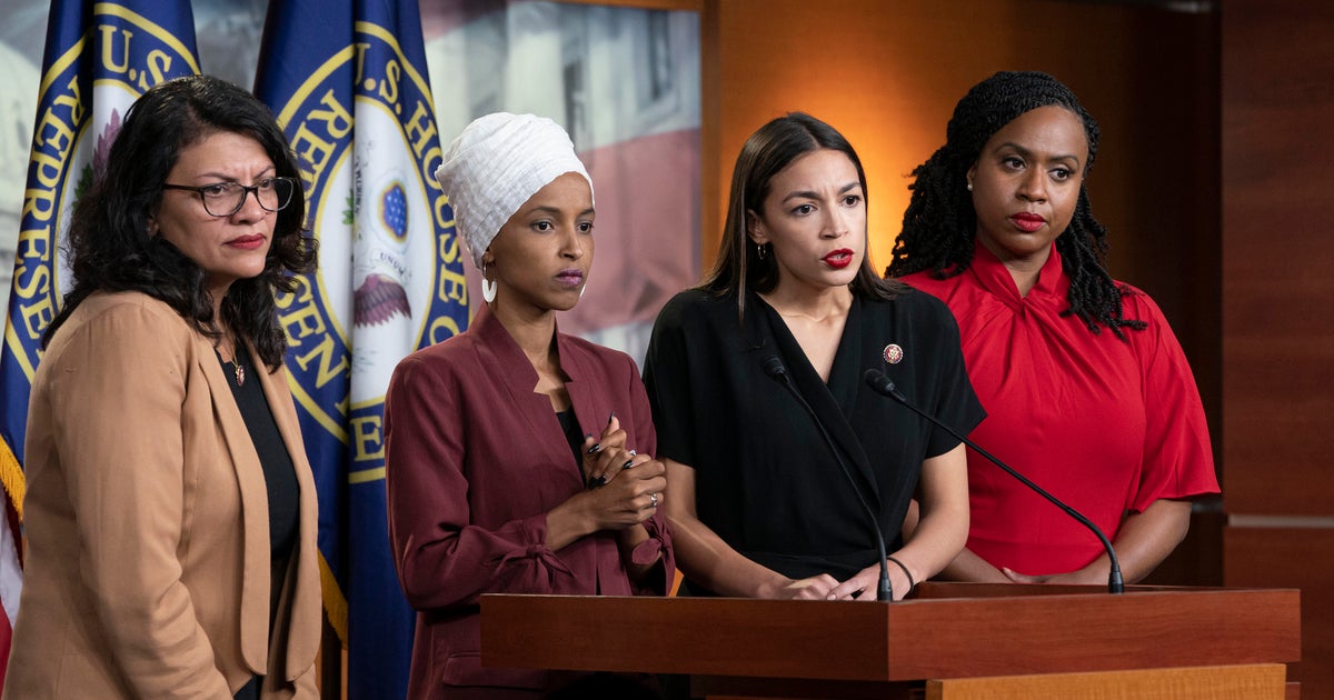 Democratic women in Congress hold press conference to address Trump's ...
