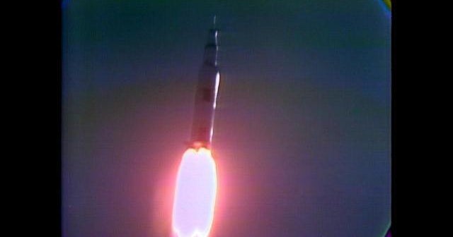 Apollo 11 launches, beginning epic journey to the moon - CBS News