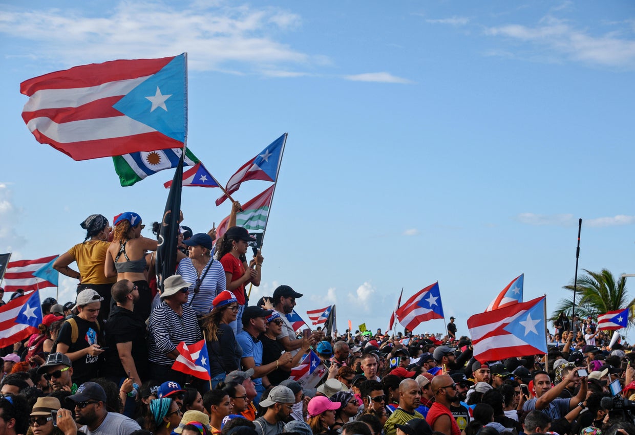 Thousands call on Puerto Rico's governor to resign in massive protest ...