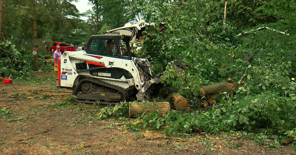 Post-Tornado Cleanup Underway In Western Wisconsin - CBS Minnesota