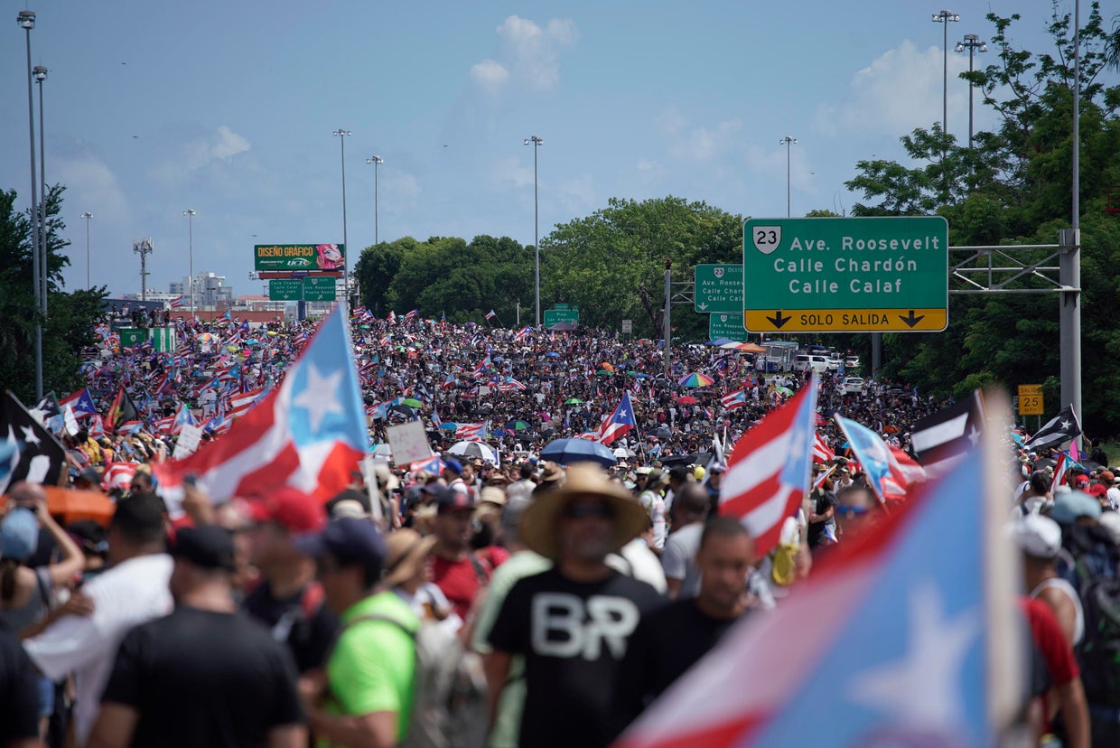 Puerto Rico governor protests: Puerto Rico protesters flood the streets ...