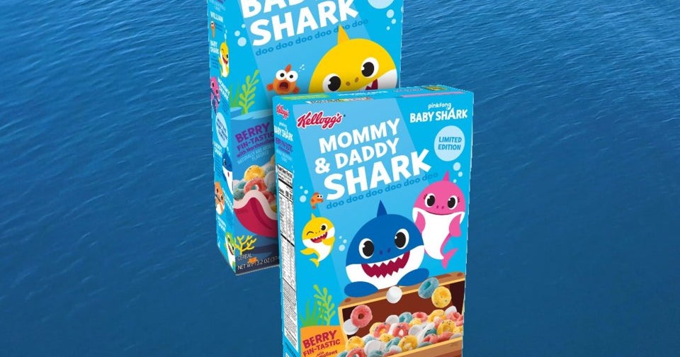 Kellogg's Will Start Selling Baby Shark Cereal - CBS Sacramento