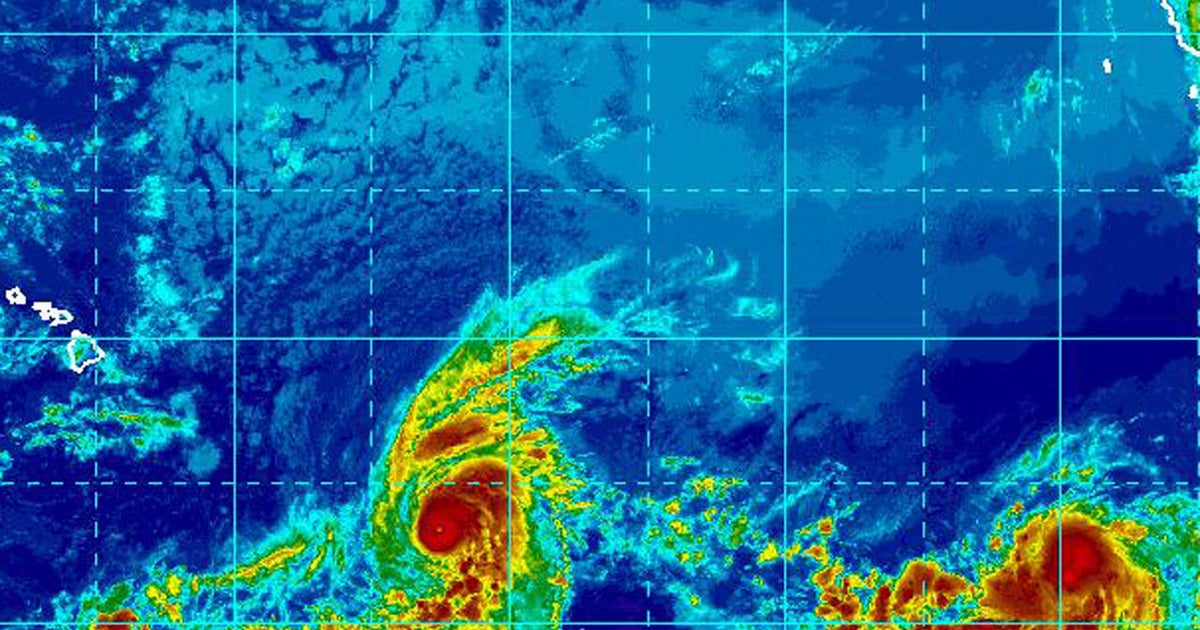Hurricane Erick: Coverage of Hawaii track, Erick and Flossie path ...