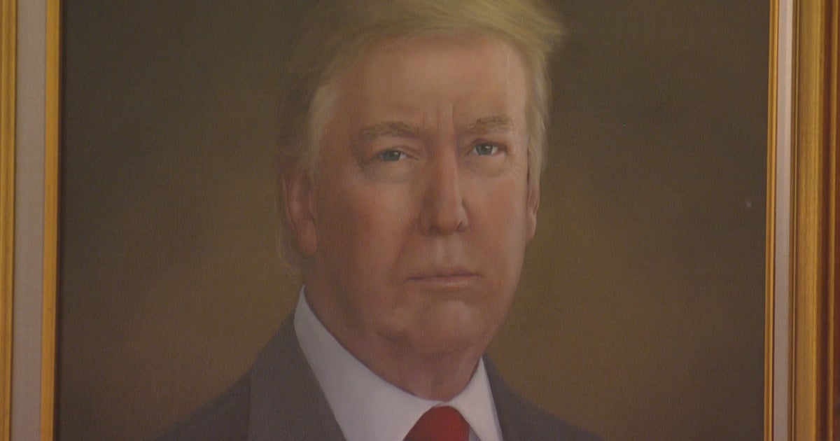 Donald Trump Portrait Hung In Colorado Capitol After Putin Prank - CBS ...