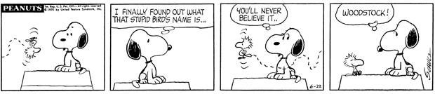 How the Peanuts character Woodstock got his name - CBS News