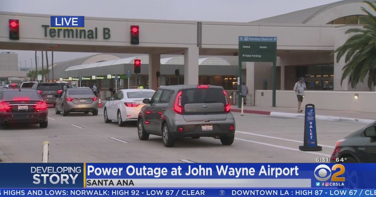 Operations At John Wayne Airport Getting Back To Normal Following Power ...