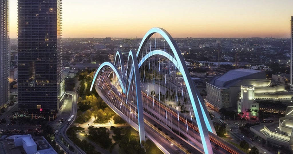 'Signature Bridge' Project Shuts Down NE 12th Street For Good - CBS Miami