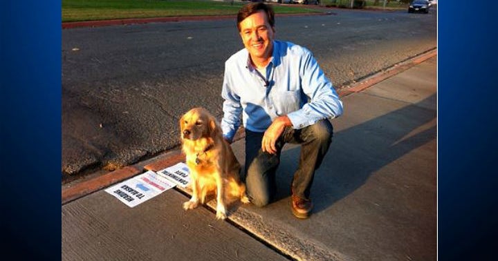 KPIX 5 Weekend Anchor/Meteorologist Brian Hackney And Flossie - CBS San ...
