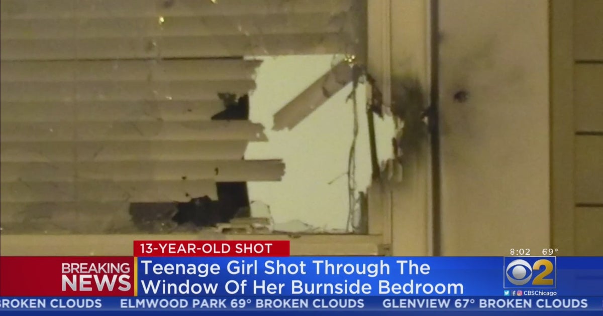12-Year-Old Shot Through Window Of Burnside Bedroom - CBS Chicago