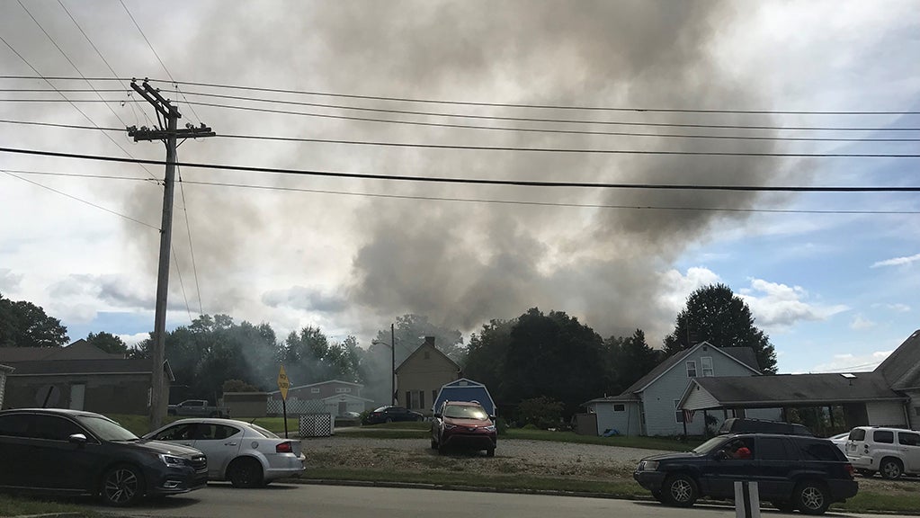 Crews Battle Large Fire In Uniontown - CBS Pittsburgh
